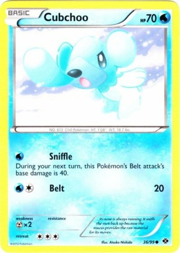 Cubchoo - 36/99 - Common Lightly Played Next Destinies | eBay