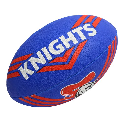 Newcastle Knights NRL Steeden Rugby League Football Size 11 Inches ...
