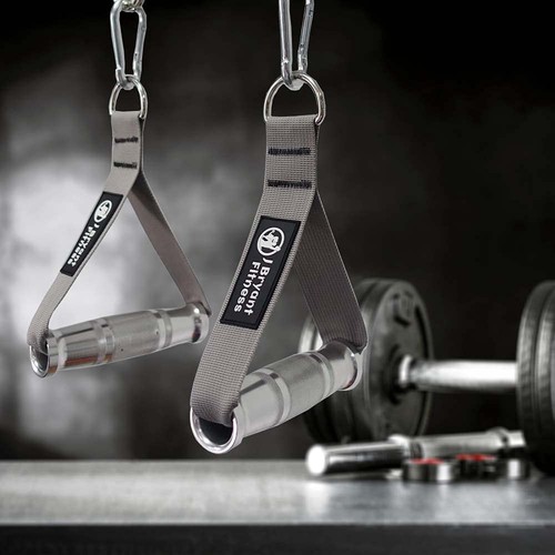 Fitness Metal Gym Handles for Cable Machine Attachment Heavy Duty ...