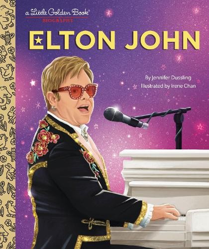 Jennifer Dussling Ire Elton John: A Little Golden Book Bi (Hardback ...