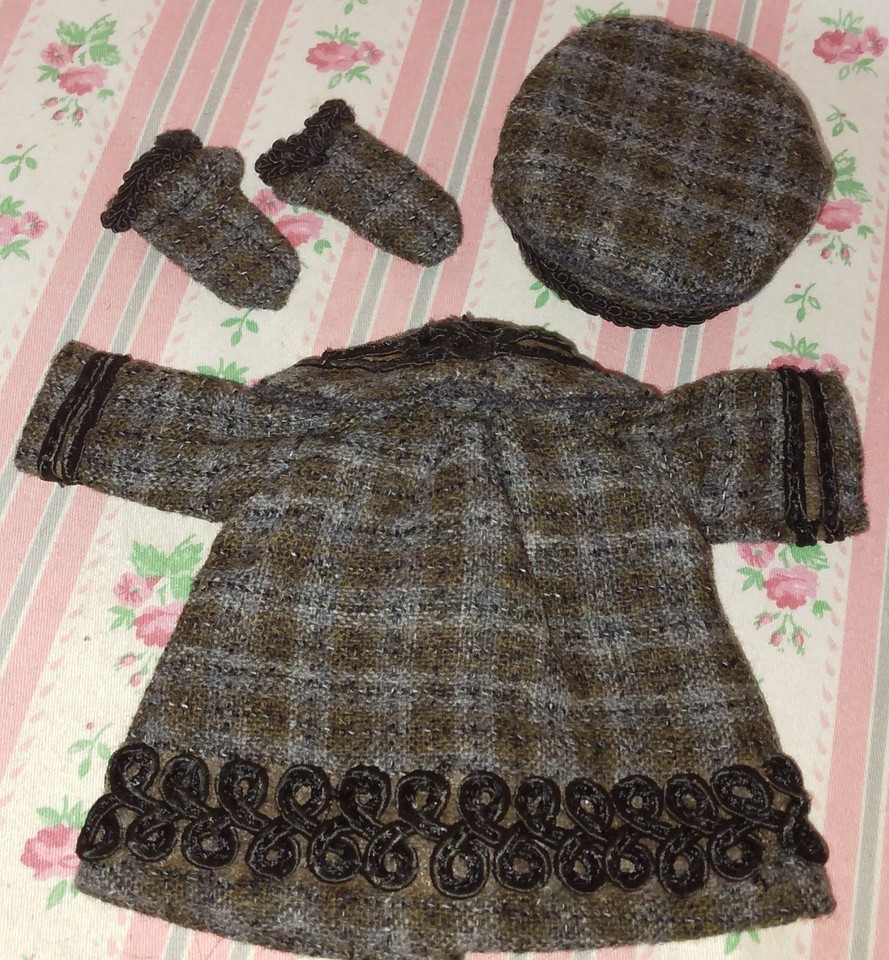 Repro Farmhouse Favorites Exclusive 4 pc PATSYETTE COAT BERET MITTENS ...
