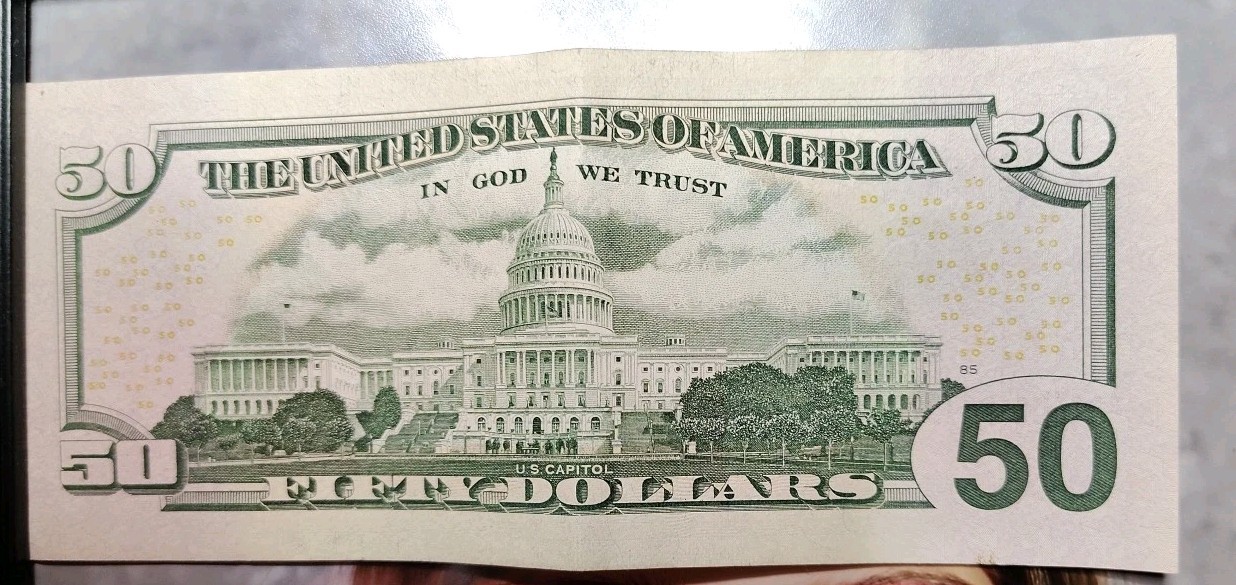 Series 2017A US Fifty Dollar Bill Star Note $50 Minneapolis PI O6242231 ...