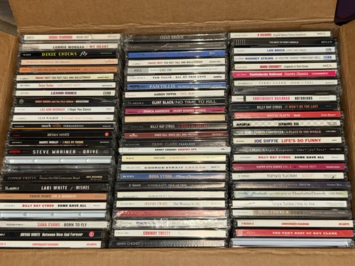 *LOT OF 75 CDS* Country Music CD Collection ALL GREAT TITLES Strait ...