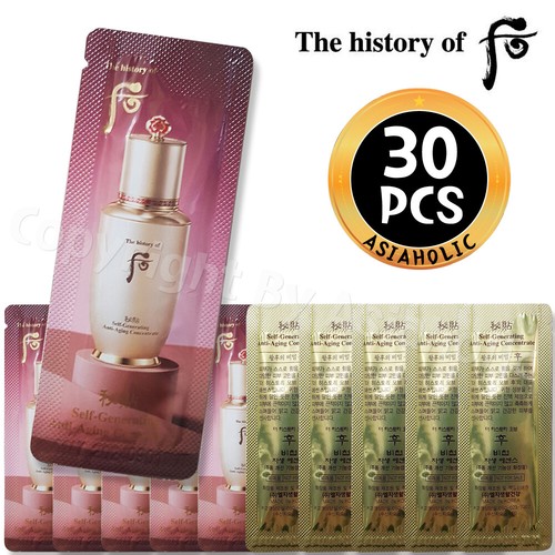 The history of Whoo Self-Generating Anti-Aging Concentrate 1ml x 30pcs ...