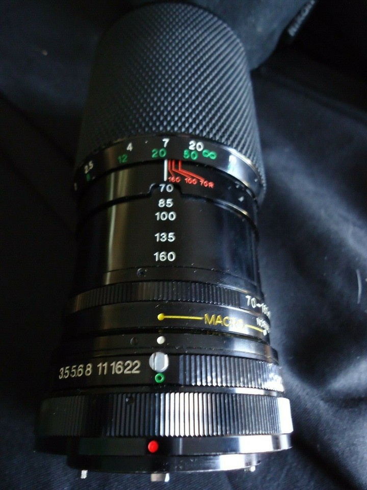 Soligor Zoom Macro Lens 70-160mm f:3.5 Made in Japan | eBay