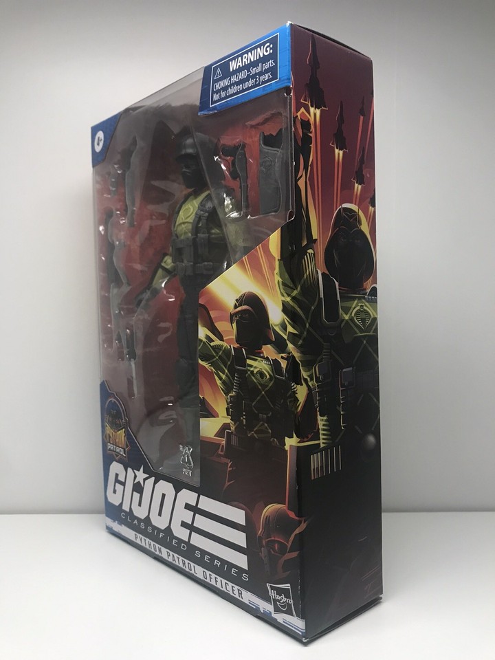 GI Joe Classified Series #56 PYTHON PATROL OFFICER 6" Figure Target New ...