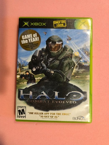Halo: Combat Evolved (Microsoft Xbox, 2001) - Complete In Box CIB ...