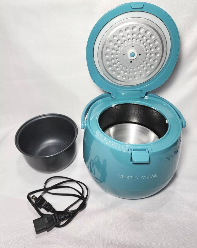 Curtis Stone Dura Pan Mini Multi Slow Cooker Electric Turquiose Blue ...