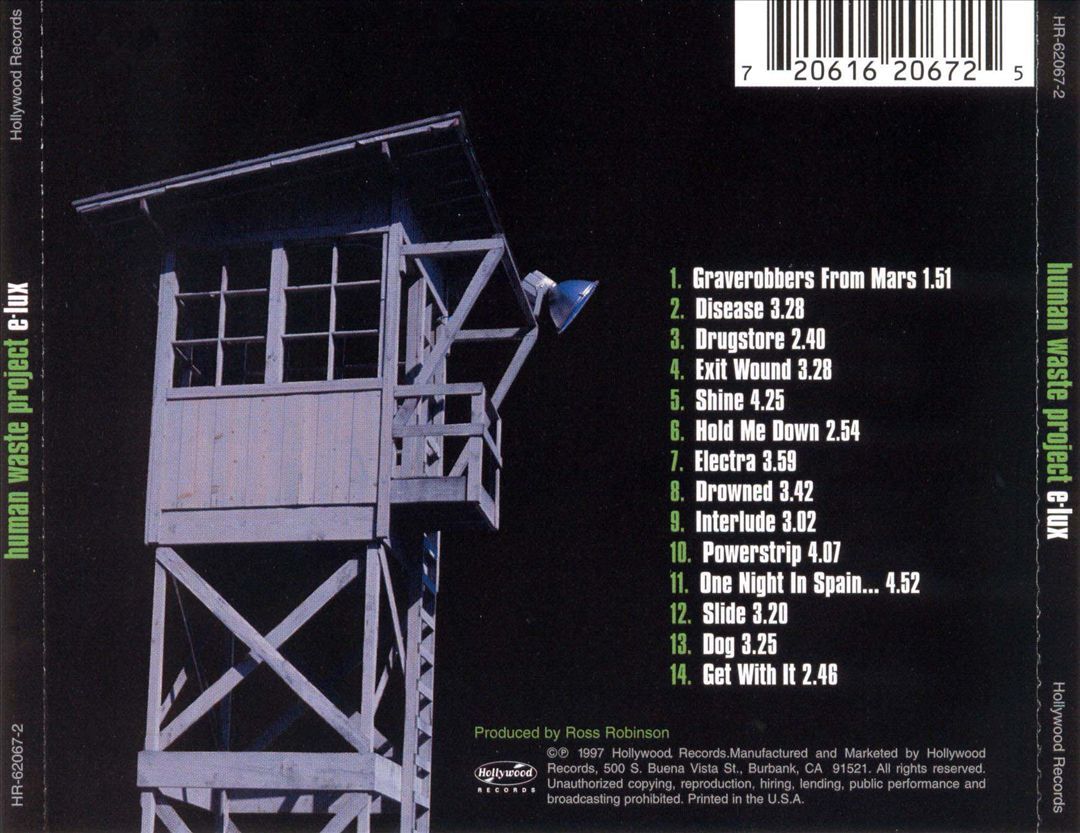 HUMAN WASTE PROJECT E-LUX NEW CD 720616206725| eBay