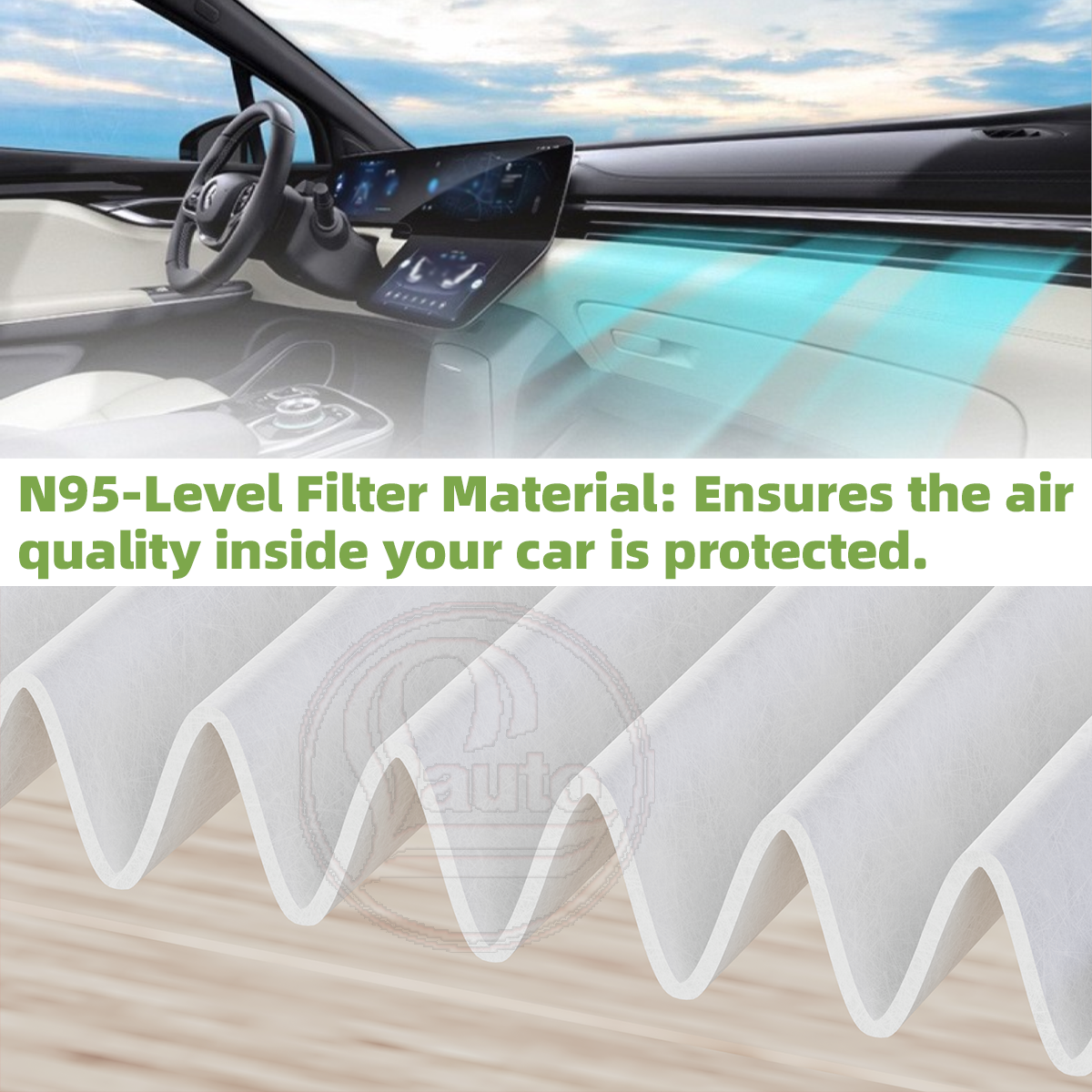 OEM KL3Z19N619AA Motorcraft FP92 FP79 Cabin Air Filter Ford E450 Forest ...