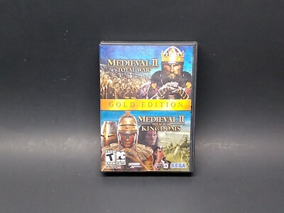 Medieval II Gold Edition (Total War, Total War Kingdoms) PC DVD 2 Discs Sega 10086852233 | eBay