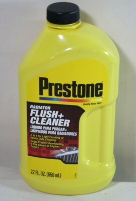 Prestone AS105R Radiator Flush + Cleaner 22oz. | eBay