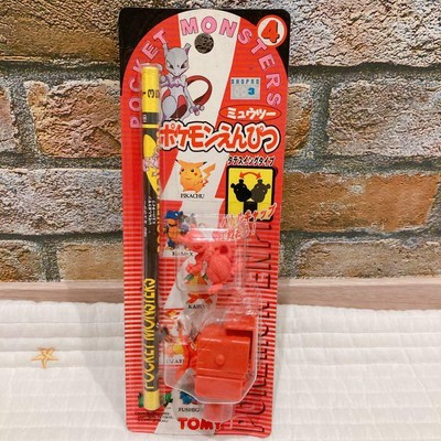 Super rare! Pokemon Pencil Mewtwo Vertical Swing Type Unopened From ...