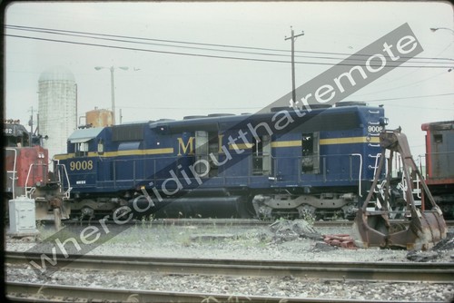 Original Slide Motive Power Industries MPI 9008 EMD SD40M-2 Houston TEX 5-94 | eBay