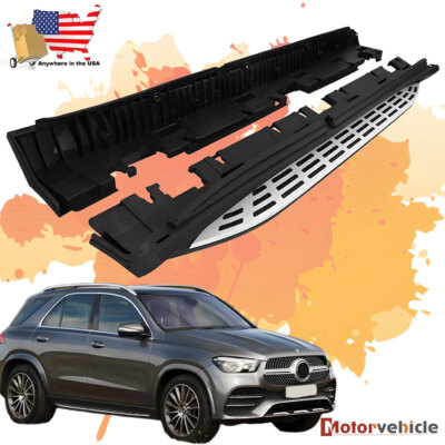 2X Running Boards Side Step for 2020-2026 Mercedes Benz GLE W167 GLE350 ...