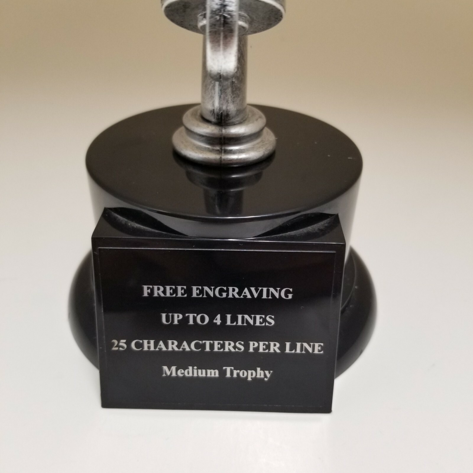MEDIUM 11" SPARK PLUG TROPHY ON BASE! FREE ENGRAVING! | eBay