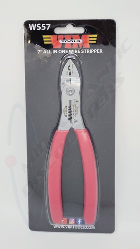 VIM 7" 5-in-1 Auto Tech Electrical Wire Crimper Stripper Cutting Pliers ...