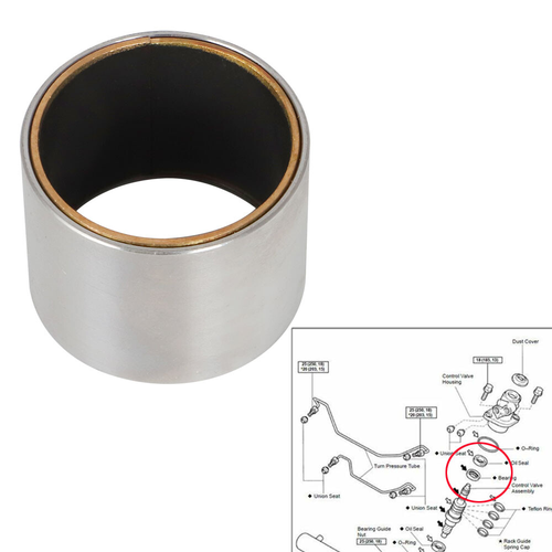 For Toyota 8" Axle Shaft Bushing 4Runner FJ Cruiser Tacoma W/ Clamshell ...