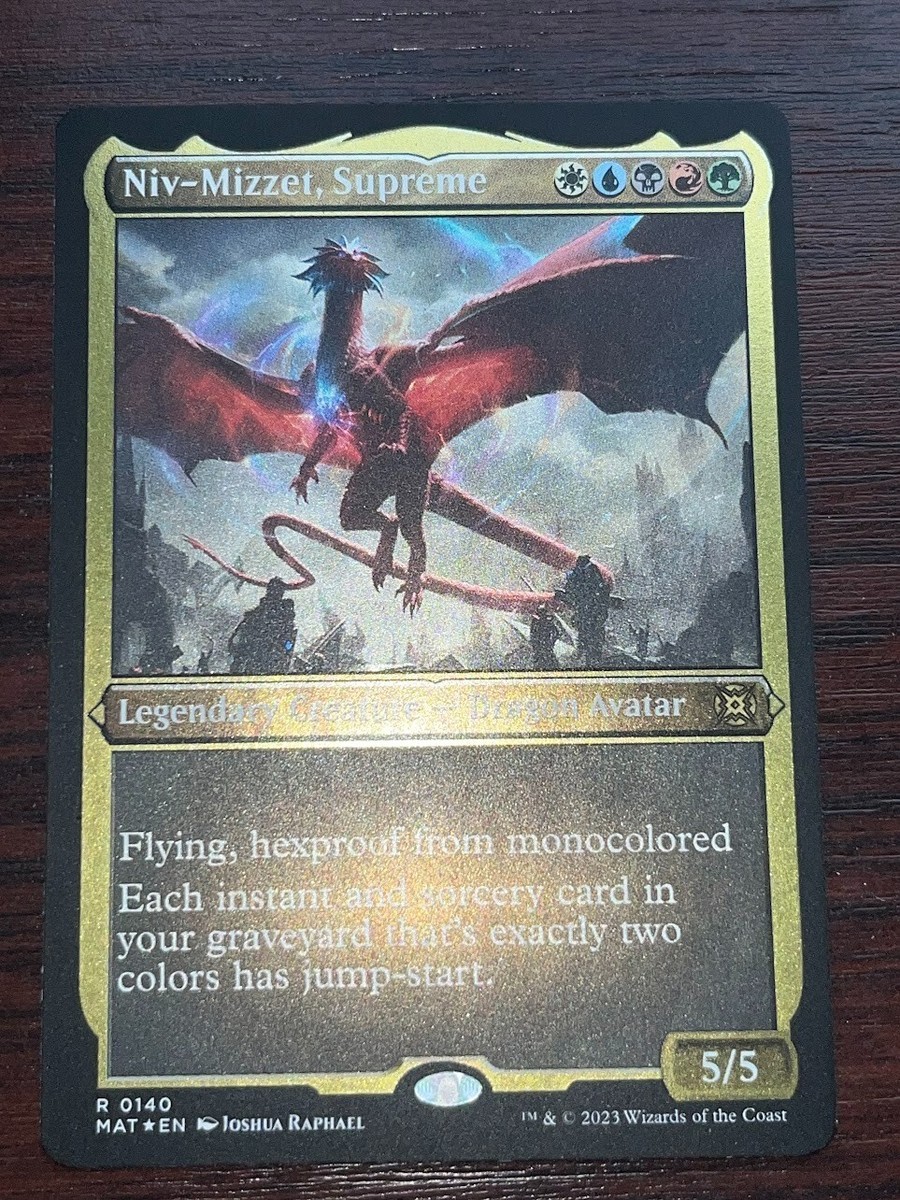 Niv Mizzet Niv Mizzet, The Firemind | Guilds Of Ravnica: Guild Kits