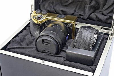Hasselblad Lunar Limited Edition Polished Gold Digital Camera Kit 004/ ...