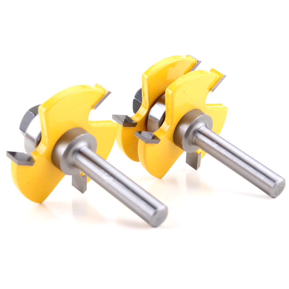 Matched Tongue and Groove Router Bit Set 8MM Shank | eBay