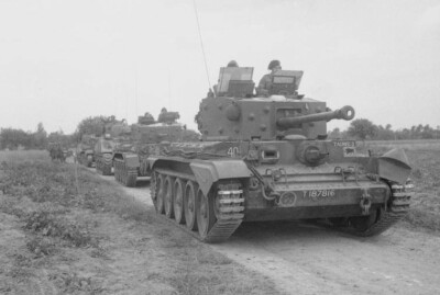 WW2 WWII Photo British Cromwell Tank 11th Armoured June 44 World War ...