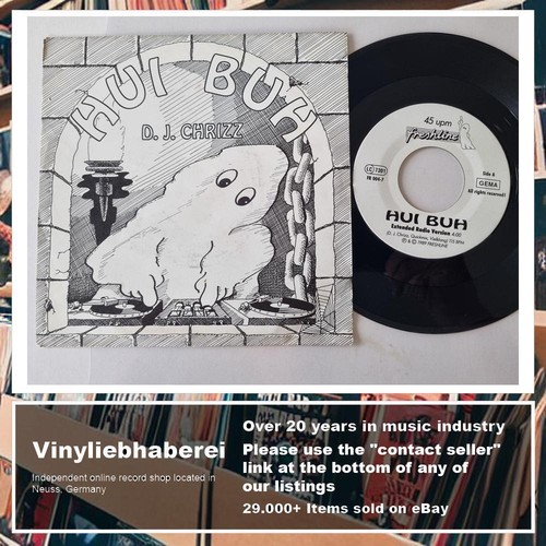 D.J. Chrizz - Hui Buh 7'' Vinyl Germany ORIGINAL SAMPLES Hans Clarin | eBay