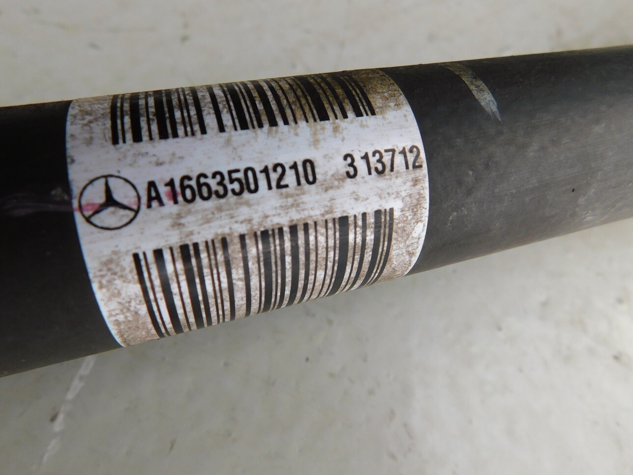 Mercedes Benz M Class ML63 AMG W166 Rear Axle Shaft Driveshaft ...