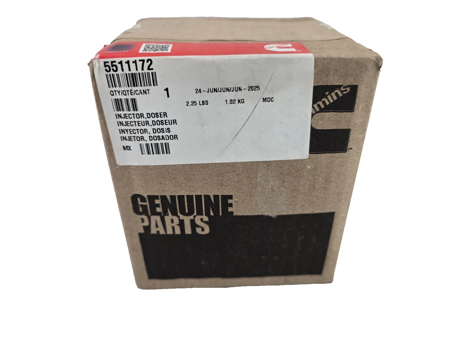 Genuine Cummins X15 DEF Doser Injector 2024-2027 5511172 EPA24 | eBay