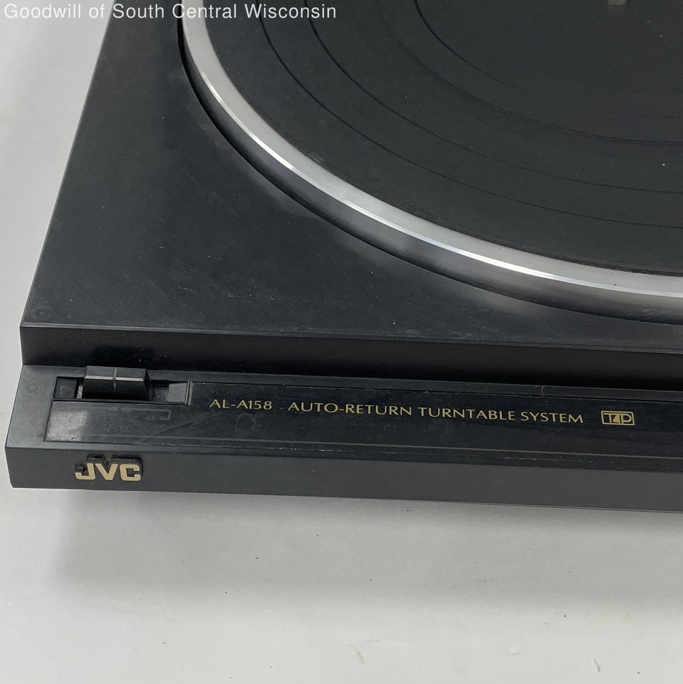 Vintage JVC AL-A158 Auto-Return 2-Speed Turntable System W/Dust Cover ...