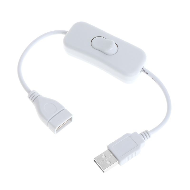 USB cable New 28cm USB 2.0 A Male to A Female Extension Extender White ...