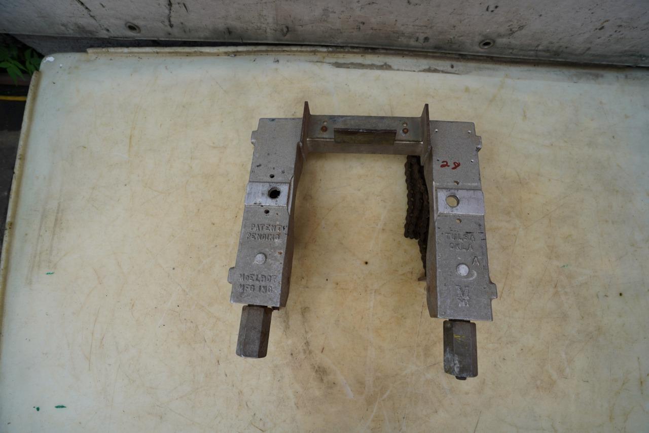 McElroy Side Winder Pipe Fusion Machine Hold Down Vise Clamp Nice Unit ...