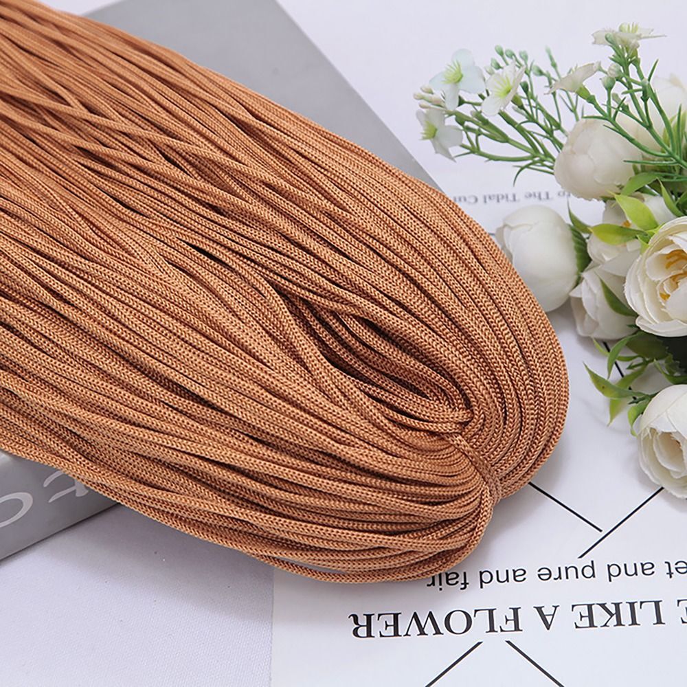 Hollow Line Nylon Cord 200M 3mm Handicrafts Thread Soft Macrame Rope ...