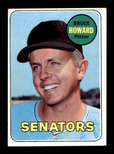 1969 Topps #226 Bruce Howard VG/VGEX Senators 562660 | eBay