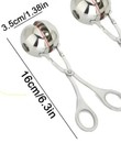 Meatball Maker Spoon Non Stick Thick Stainless Steel Meat Baller- Small ...