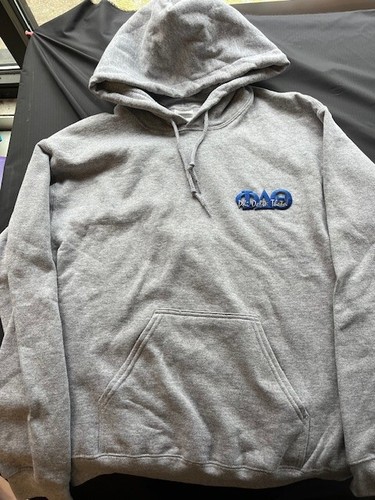 Phi Delta Theta Gray Hoodie w/Embroidered Letters sz XL | eBay