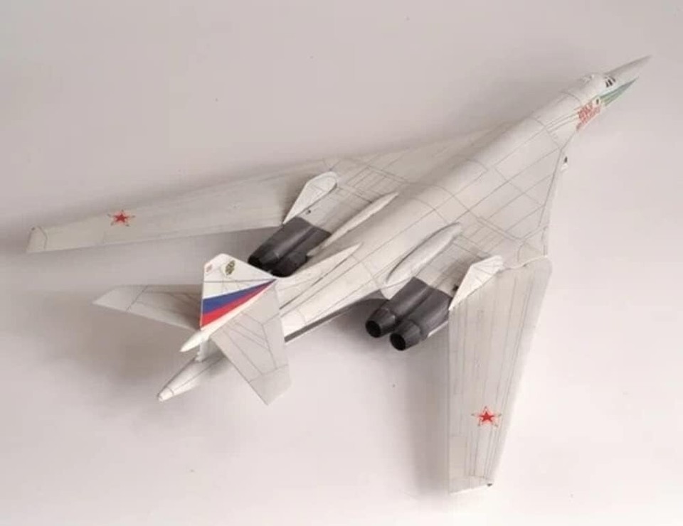 Zvezda Models Tupolev Tu-160 Blackjack Model Kit | eBay