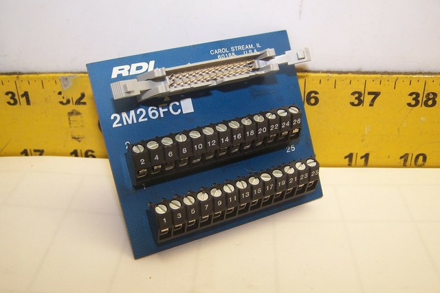 RDI 2M26FC Terminal Block Interface Module for sale online | eBay