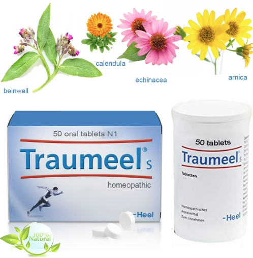Traumeel S Heel Homeopathic Anti-Inflammatory 50 tablets Pack of 3 | eBay