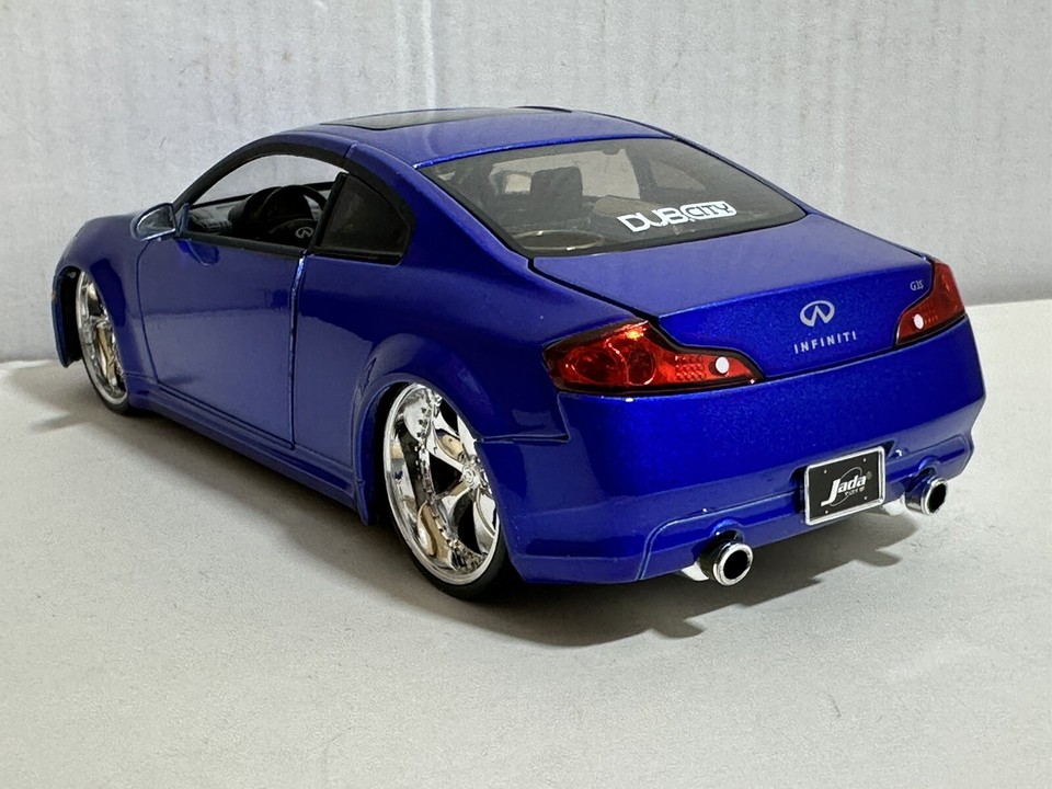 JADA DUB CITY INFINITI G35 CANDY PURPLE 1:24 DIECAST MODEL CAR NEW NO ...