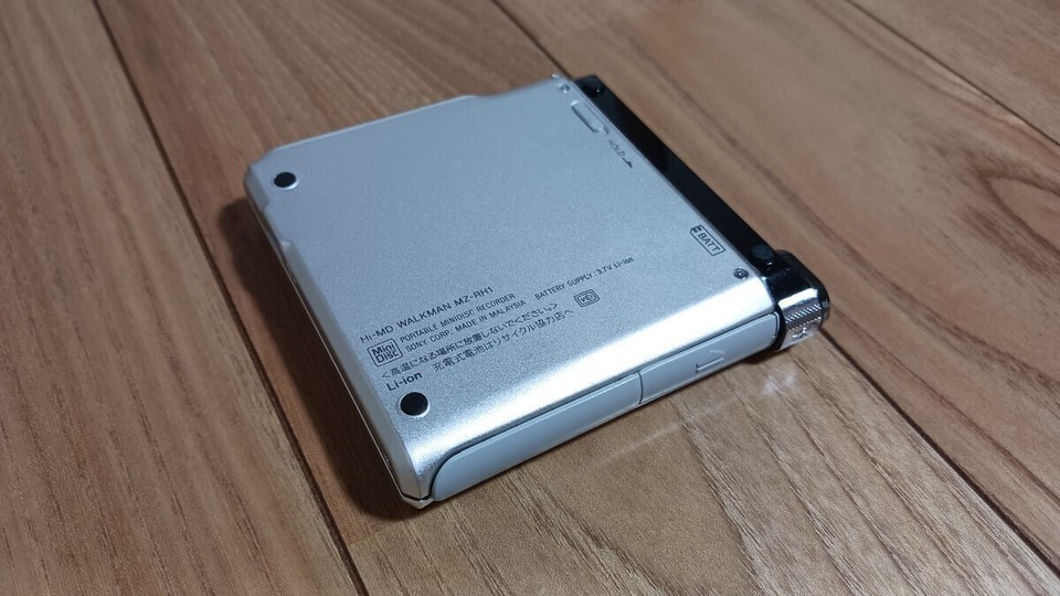 SONY MZ-RH1 MiniDisc Walkman HI-MD Recorder Player Silver | eBay