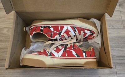 EVH Classy Low Top Sneakers FRANKENSTRAT Men's Size 10.5 Eddie Van ...