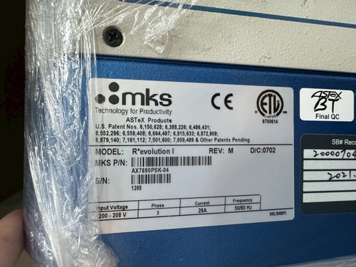 MKS RPS MN:AX7690PSK-04 [AS-IS] | eBay