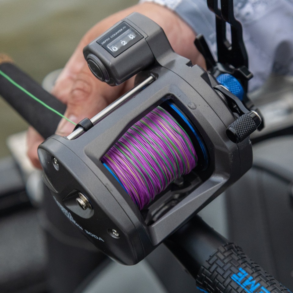 Reaction Tackle Lead Core Metered Trolling Braided Line Color Change ...