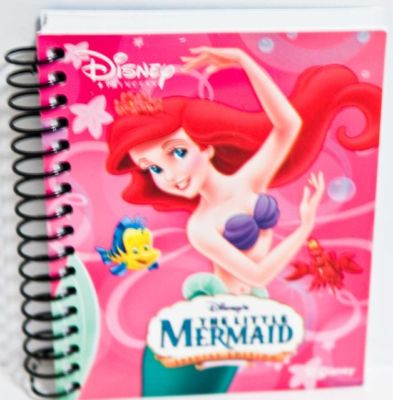 Disney Little Mermaid Ariel Small Spiral Notebook | eBay