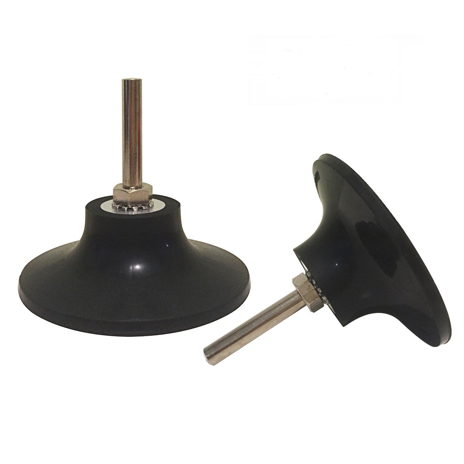 2-PACK Type R 3" Sanding Polishing Mandrel Disc Pad Holder 1/4" Shank ...