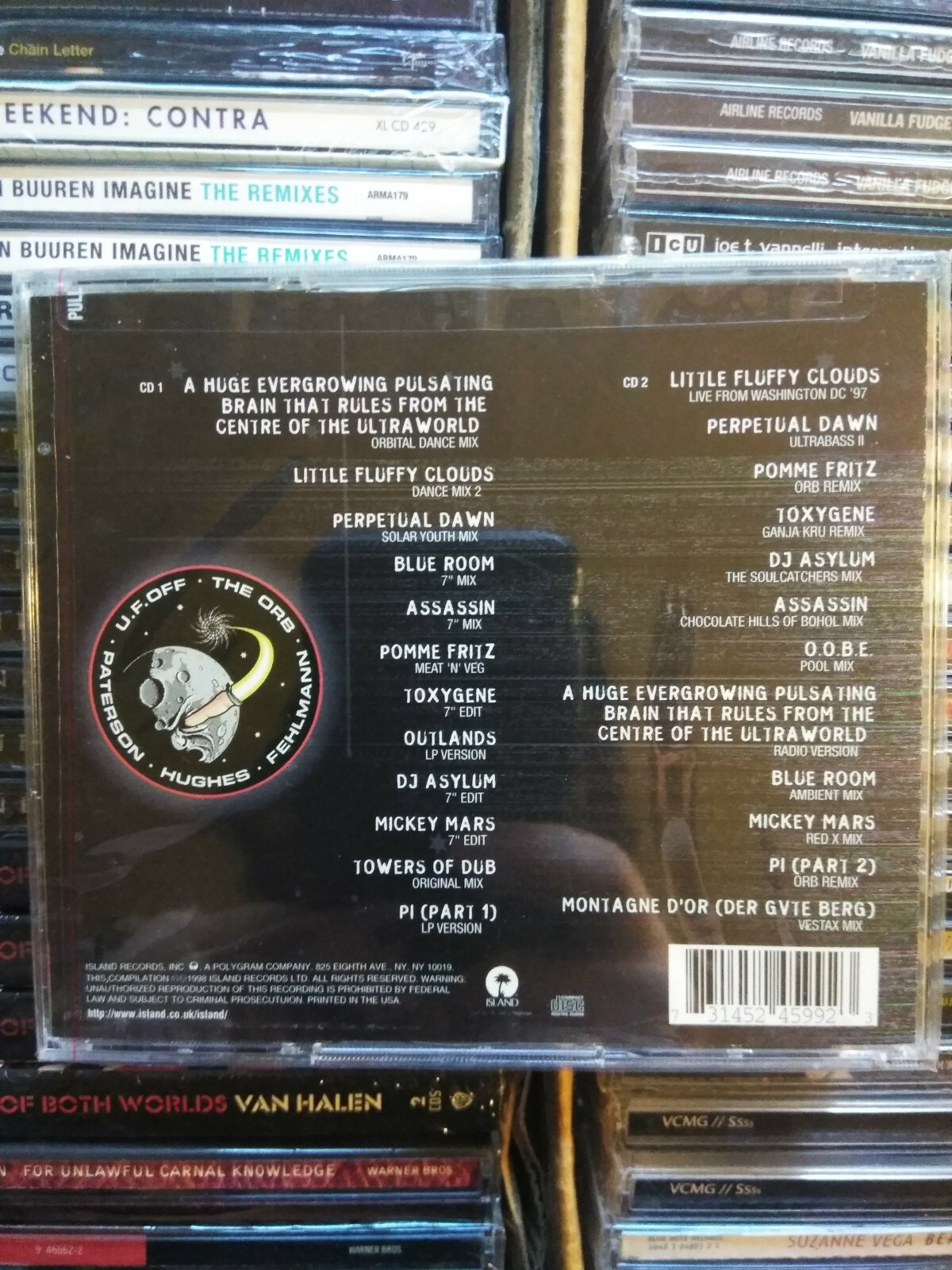 U.F. Off: The Best of Orb [2 CD] [Limited] by The Orb (CD, Oct-1998, 2 ...