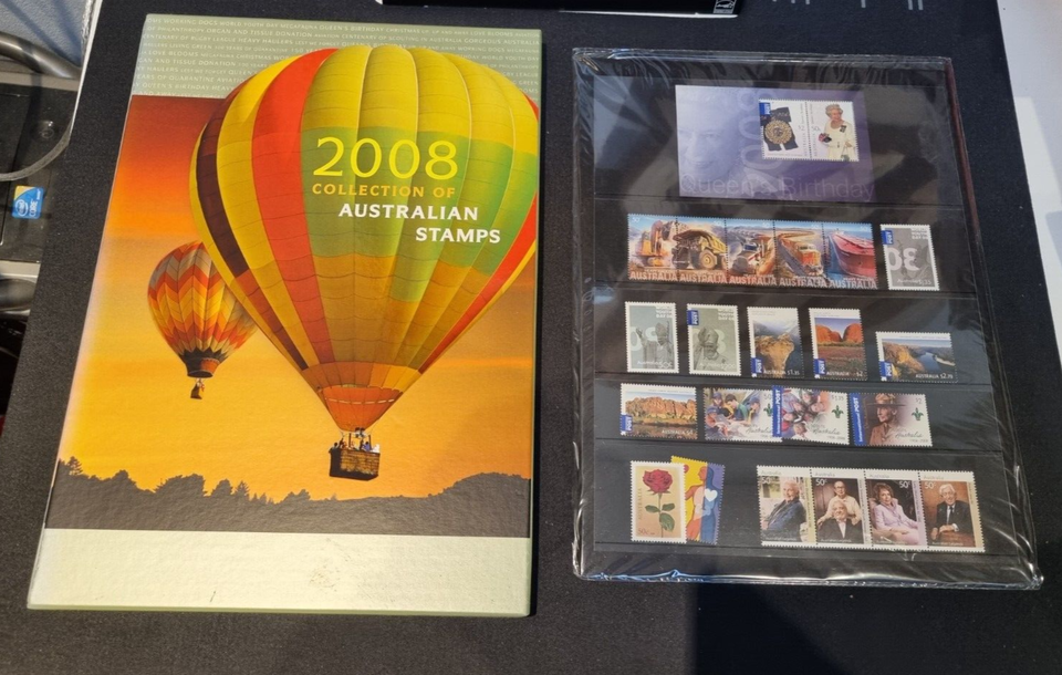 2008 Collection of Australia Post Year Book Stamp Album. SEALED Stamps ...