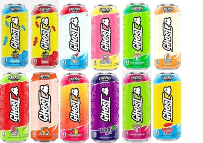 Ghost Energy Drink Ultimate Variety Pack - 12 flavors, 16oz. (Pack of ...