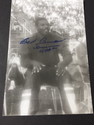 BERT CAMERON Olympiasilber 1988 (4x400m) signed Eigen-Foto 9x14 ...